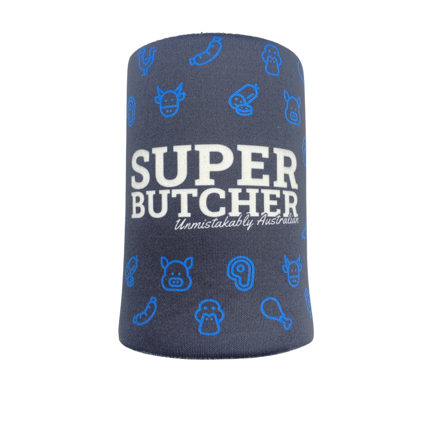 Super Butcher Stubby Cooler Black