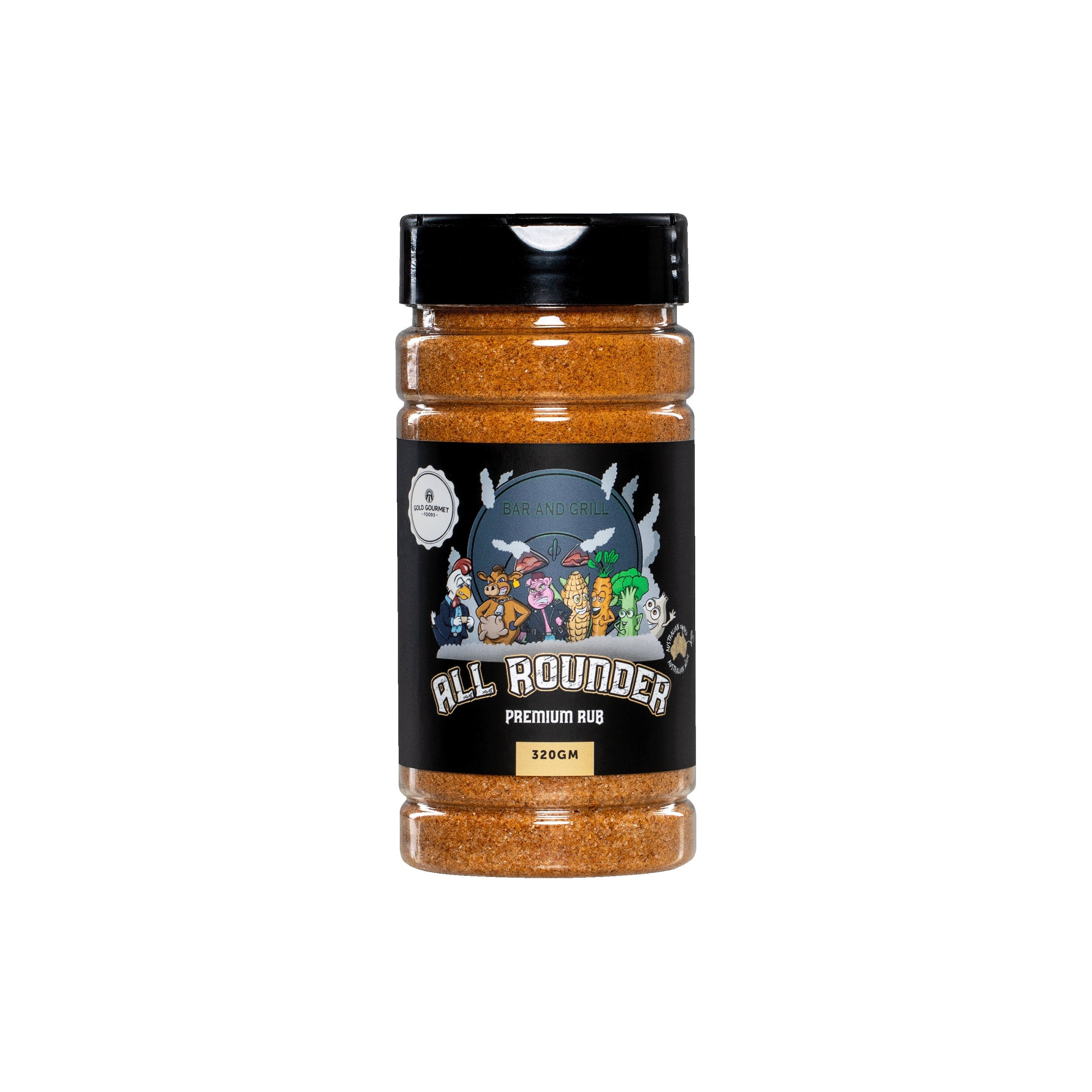 Gold Gourmet All Rounder Premium Rub 320g – Super Butcher