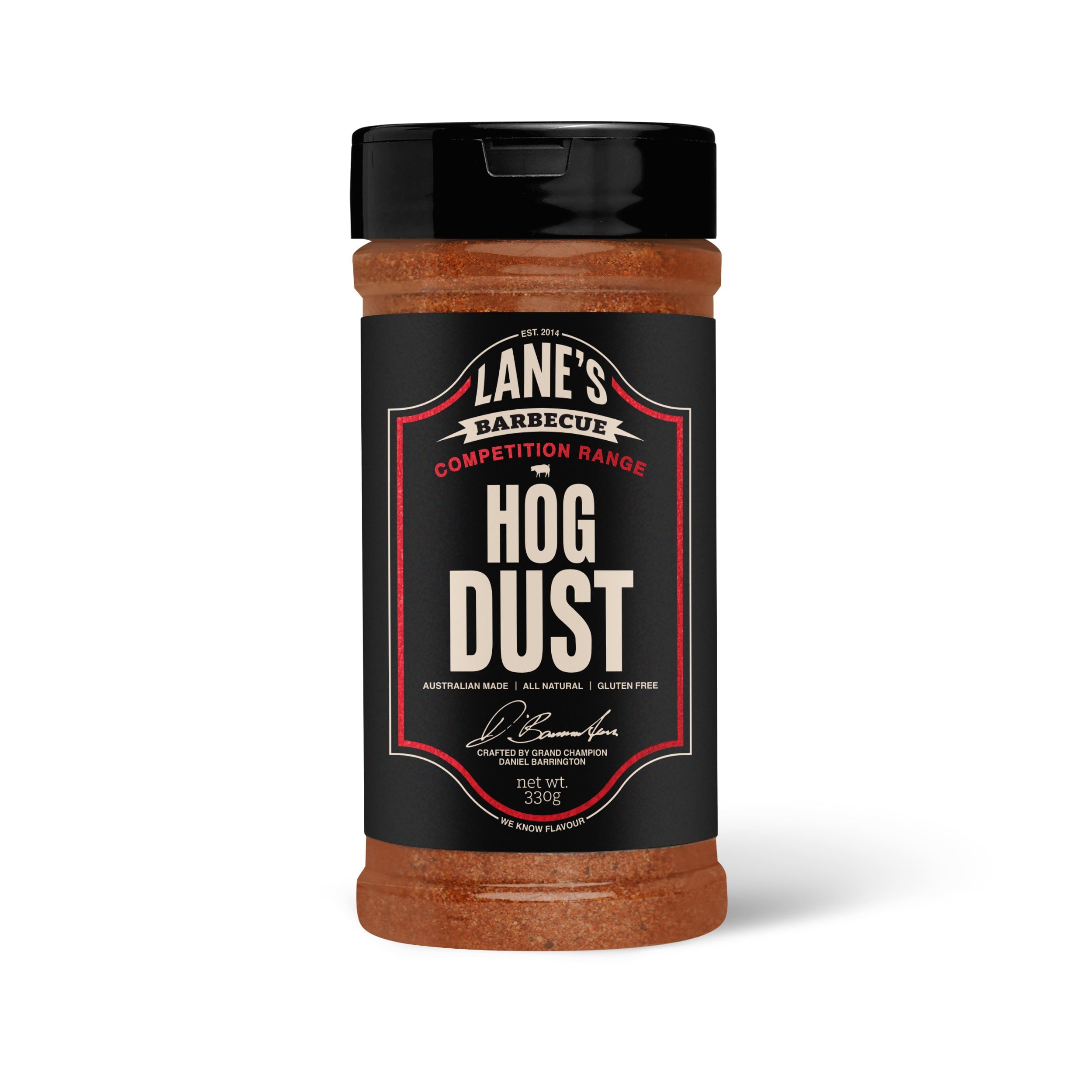 Lane's BBQ Competition Range Hog Dust 330g – Super Butcher