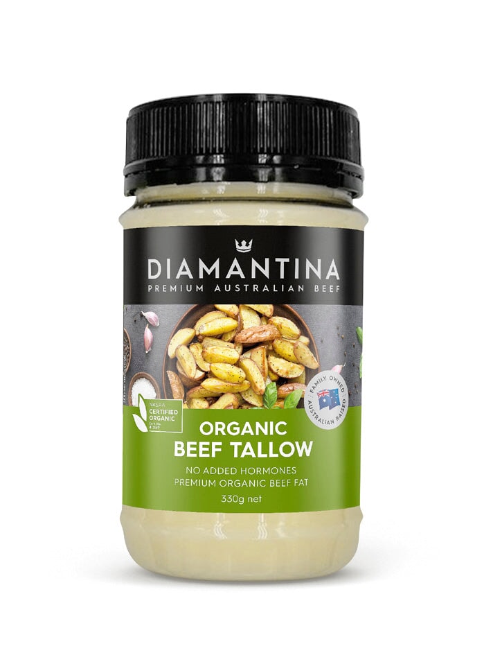 Diamantina Organic Beef Tallow Jar 330g – Super Butcher