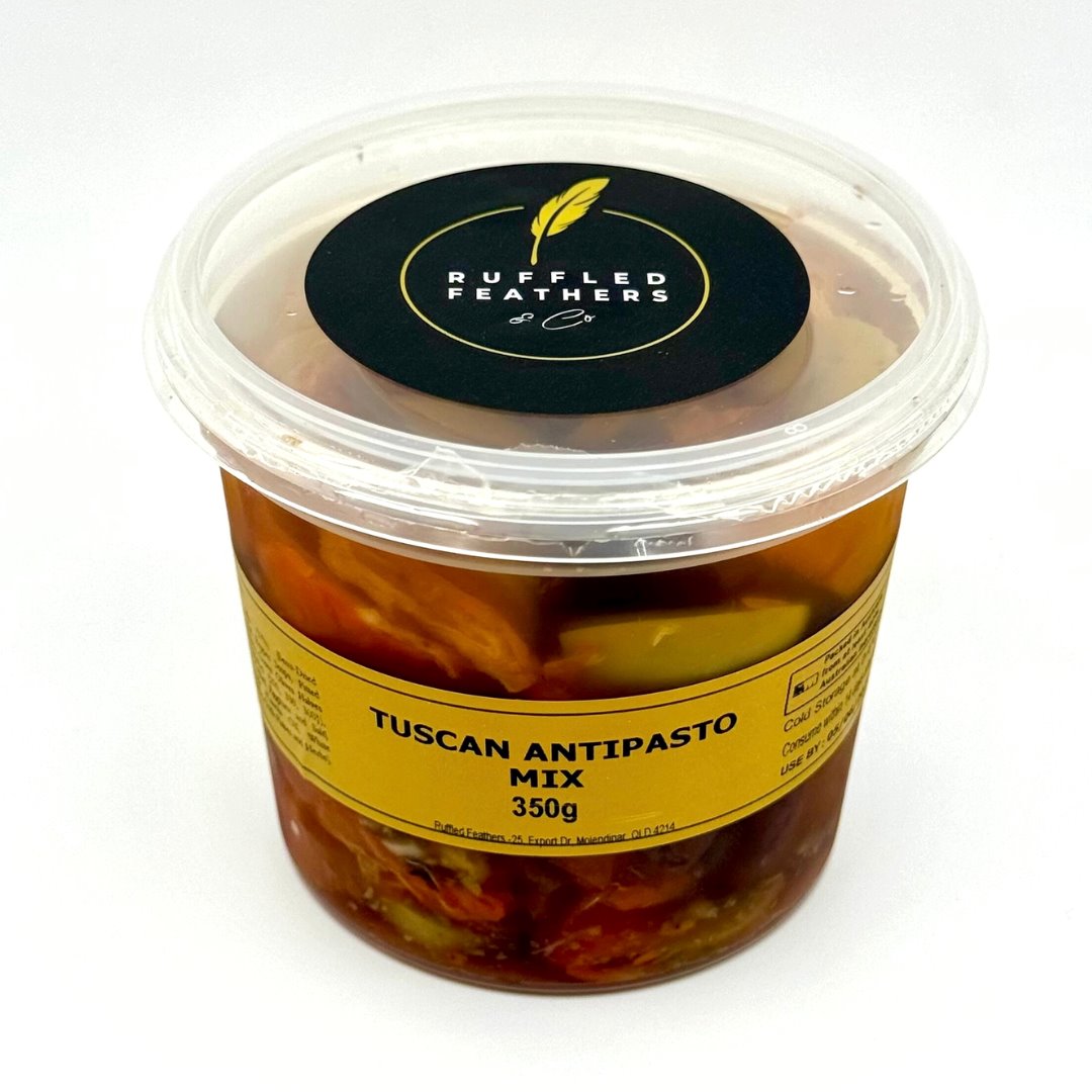 Tuscan Antipasto Mix - Ruffled Feathers 350g – Super Butcher