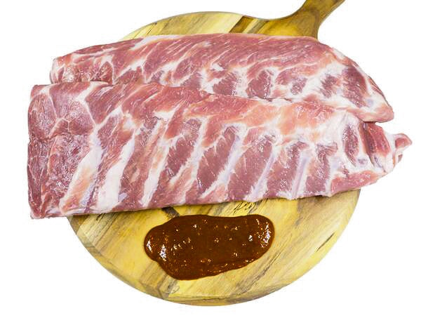 Borrowdale Free Range Pork USA Ribs | $22.99kg – Super Butcher