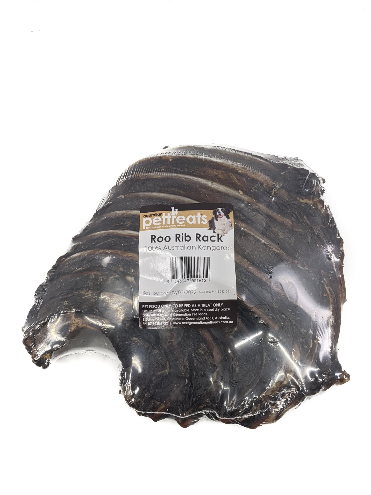 Kangaroo Rib Rack Dog Treat – Super Butcher