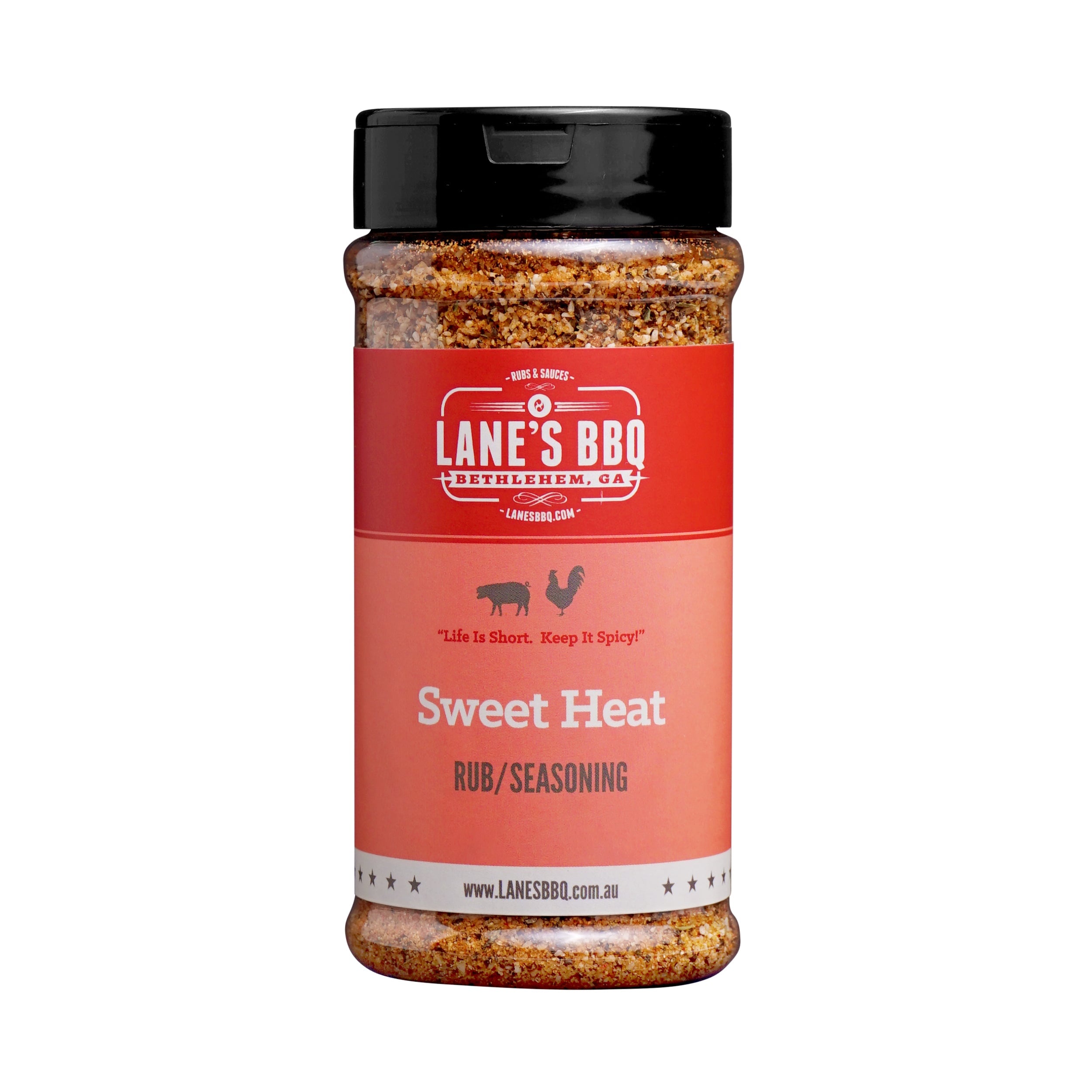 Lane's BBQ Sweet Heat Rub 294g - Pitmaster – Super Butcher